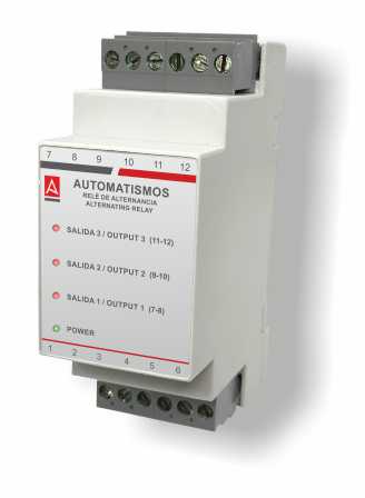 MABV03 RELÉ ALTERNANCIA DE 3 BOMBAS (BORNAS ENCHUFABLES) - Relés bombas y motores - Automatismos ...